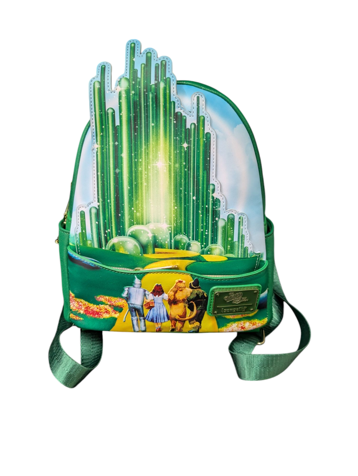 Like New Loungefly Wizard of Oz Emerald City Mini Backpack – New with ...
